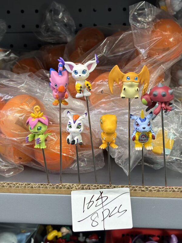 Digimon Adventure Chibi Character Figurine Set (8PCS) – VIVADIY